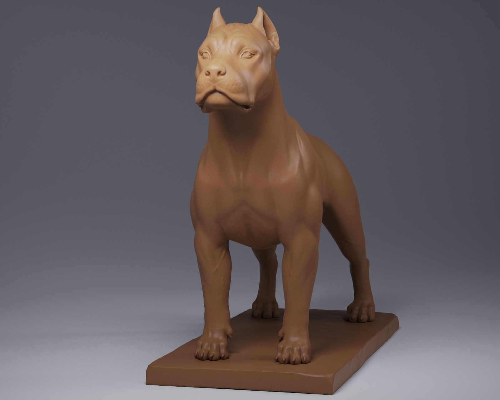 STL file Dogo Argentino 🐕 (OBJ)・3D print model to download・Cults